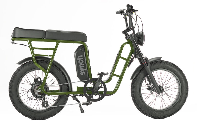 Fat Tyre Electric Bikes | Synch Retro Fat Wheel eBikes For Sale