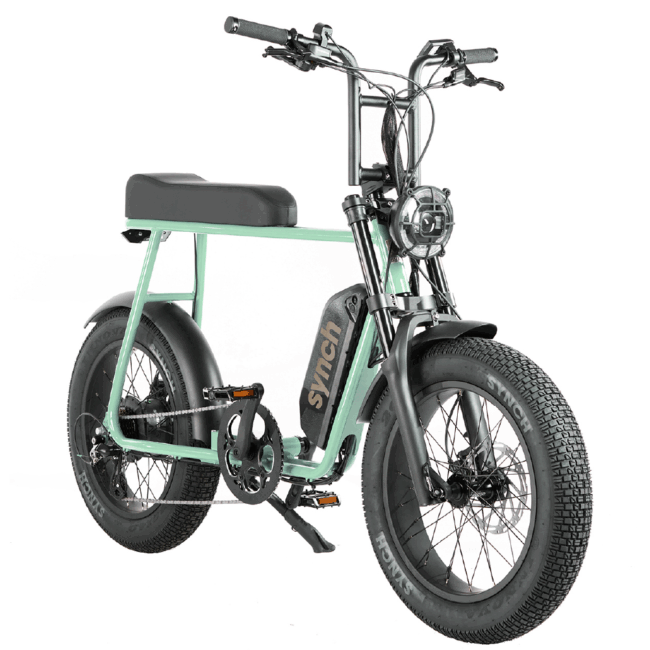 Synch Electric Bikes | Retro Style, Fat Tyre Electric Bikes
